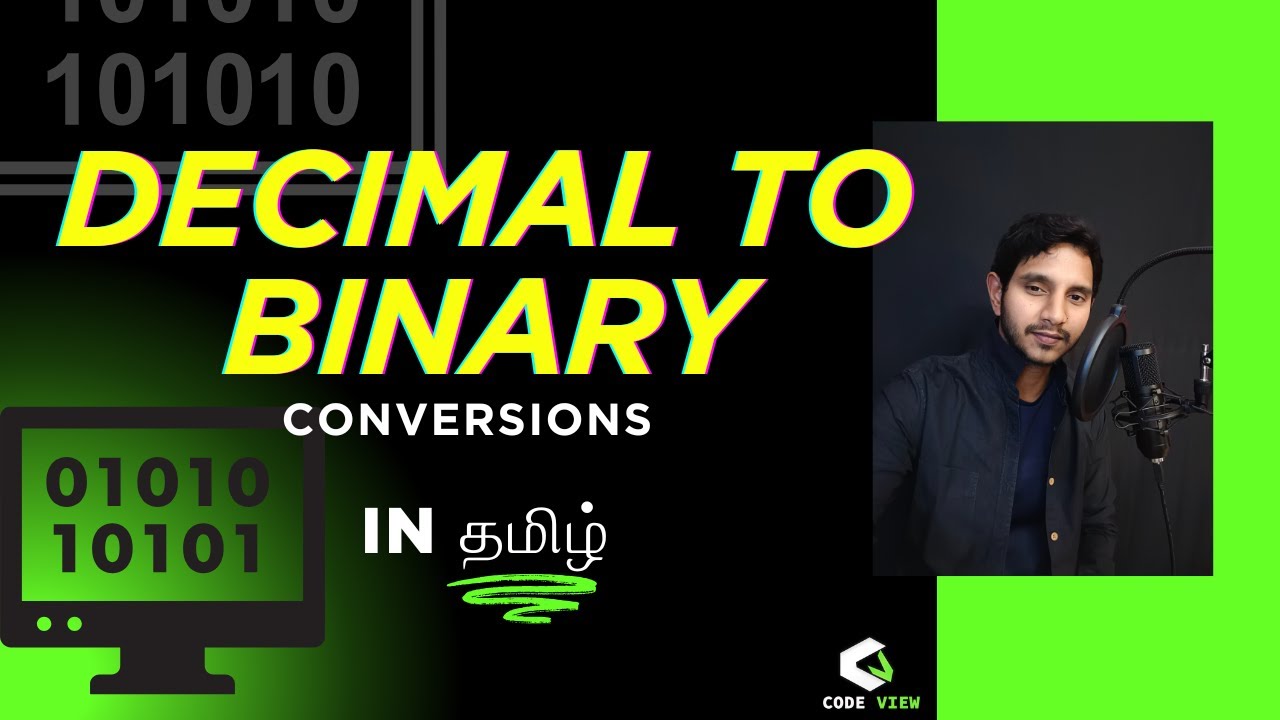 How to convert Decimal To Binary Number in Tamil / Decimal To Binary ...