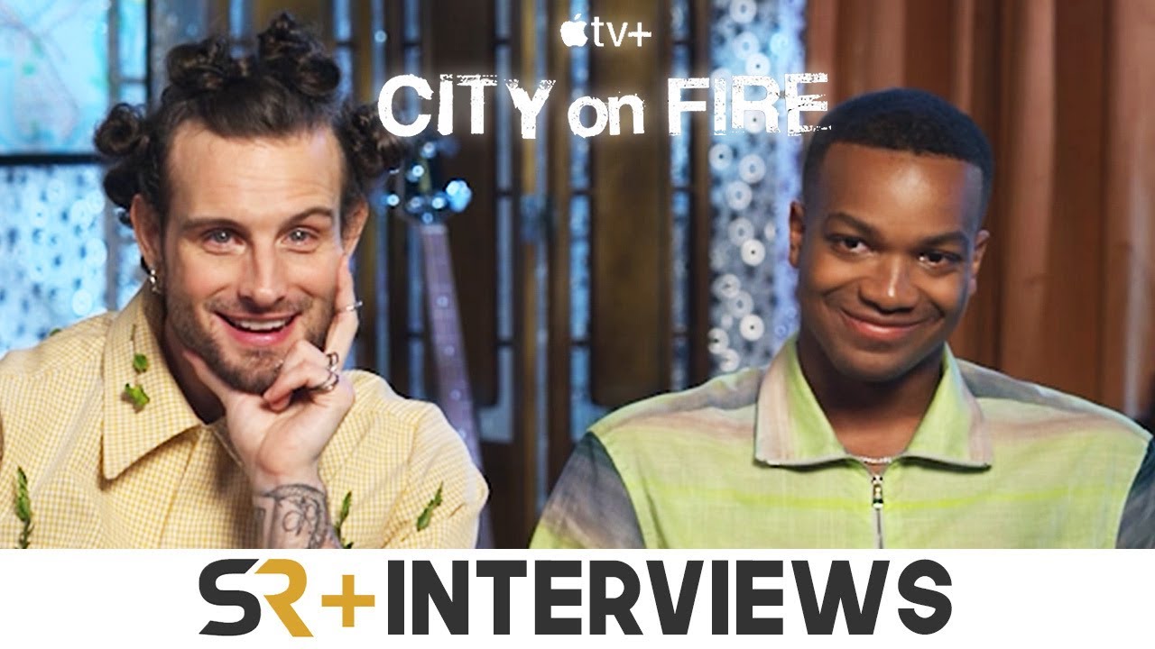 Xavier Clyde & Nico Tortorella Interview: City On Fire - YouTube