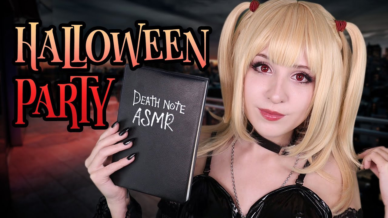 ASMR Roleplay - Cosplay Girl Flirts with YOU at Halloween Party! ♥ Misa Misa Death Note ♥ - YouTube