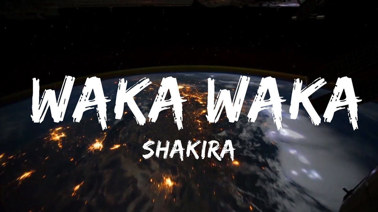30 Mins | Shakira - Waka Waka (Lyrics) | Your Fav Music - YouTube
