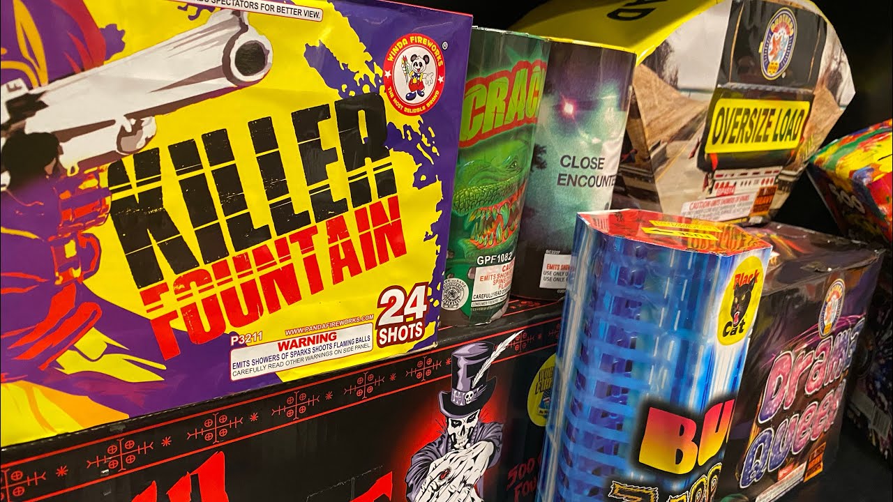 2024 FIREWORKS STASH UPDATE 👀 - YouTube