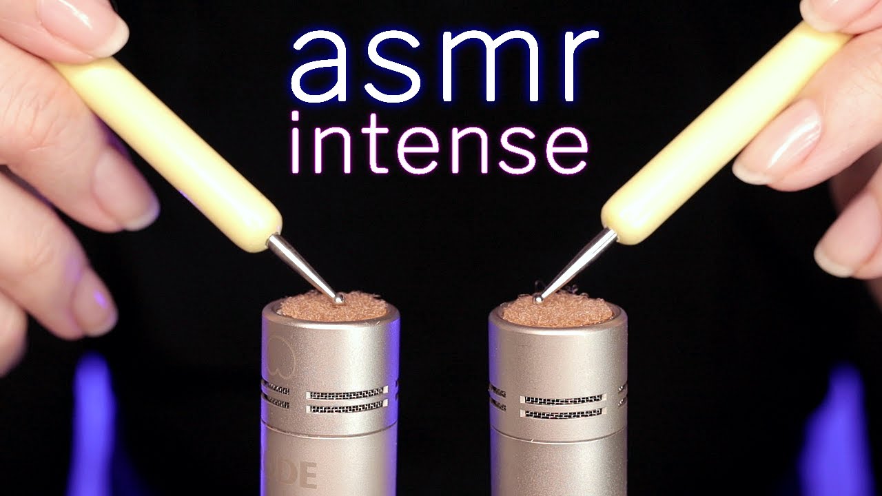 [ASMR] Intense Tingles * Rubbing & Scratching Using Metal, Glass ...