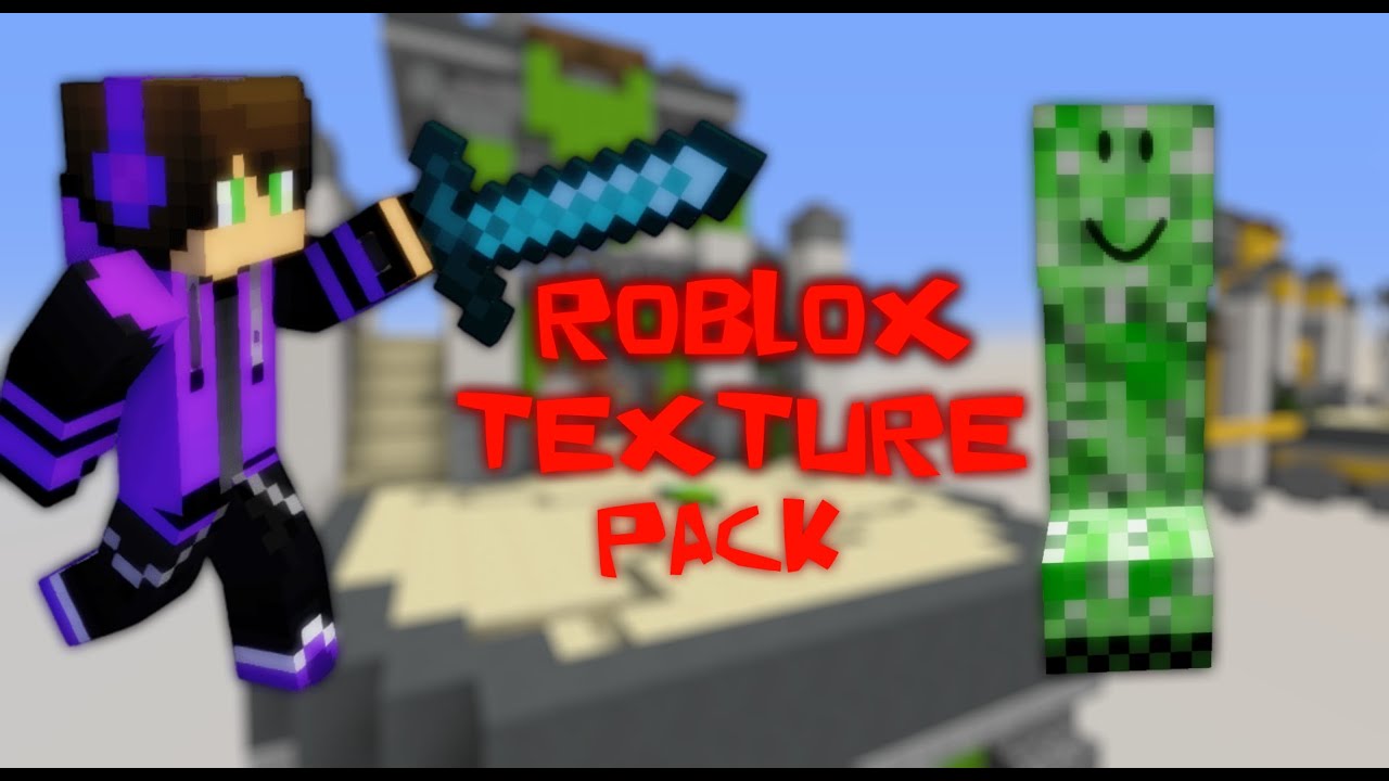 Roblox Texture Pack in Minecraft? | Hypixel Bedwars - YouTube