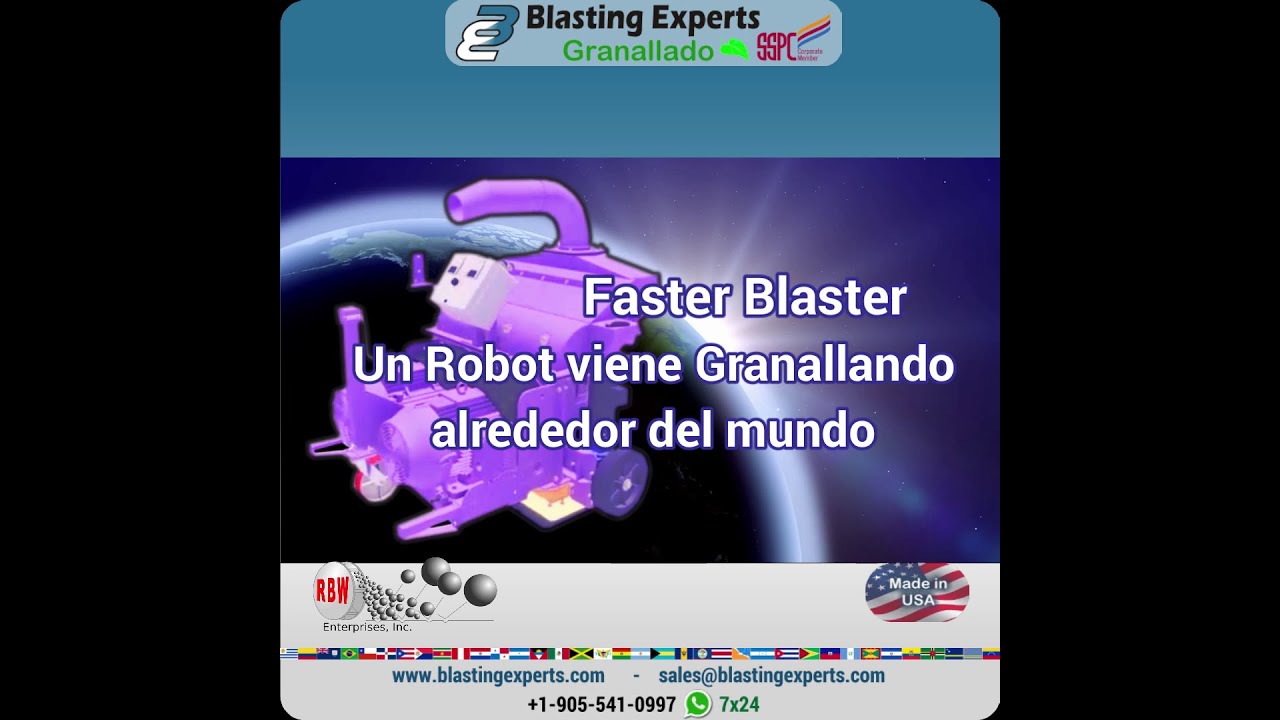 Faster Blaster muchos proyectos exitosos alrededor del mundo - YouTube