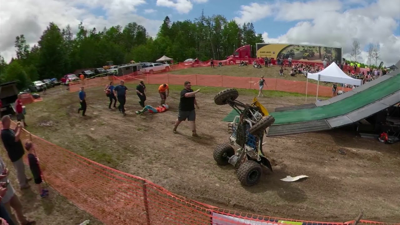 Mega Jump ATV FAIL - YouTube