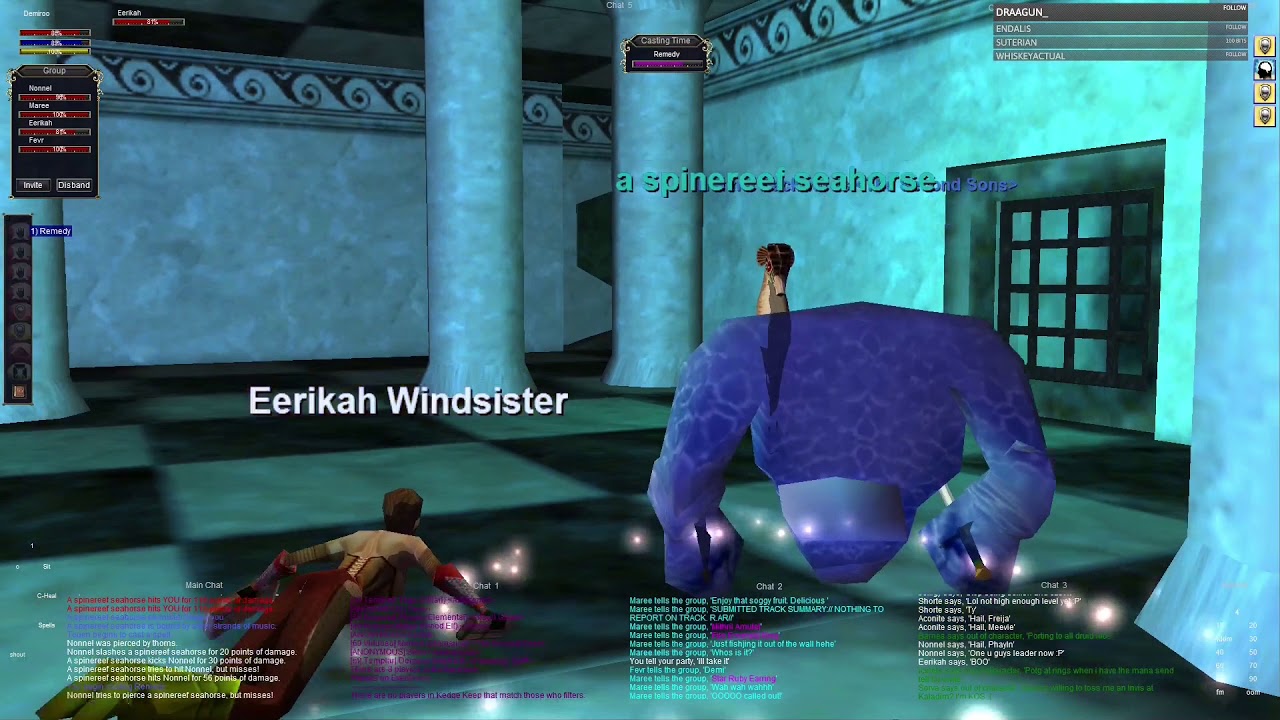 Everquest old school P99 : Part 466 - Grouping - Kedge Keep - High Elf ...