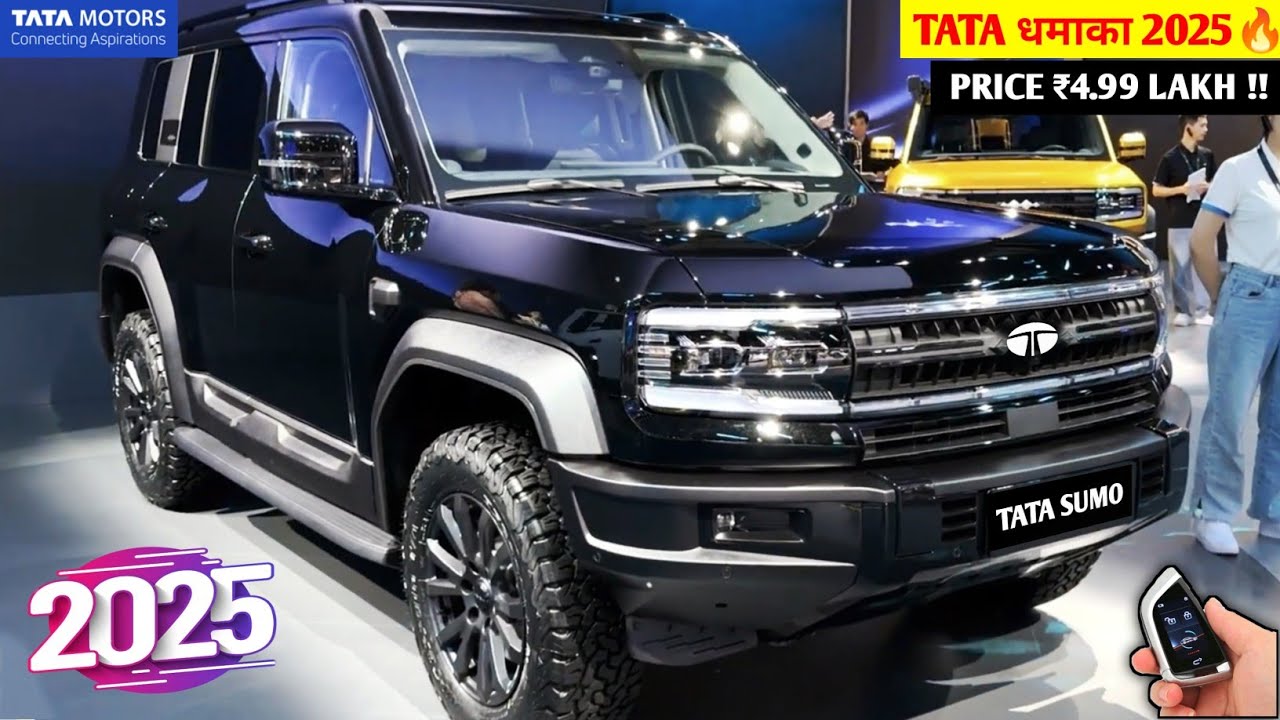 TATA LAUNCH NEXT-GEN SUMO😱|| 2025 TATA SUMO NEW MODEL🔥|| ₹5.99 Lakh ...
