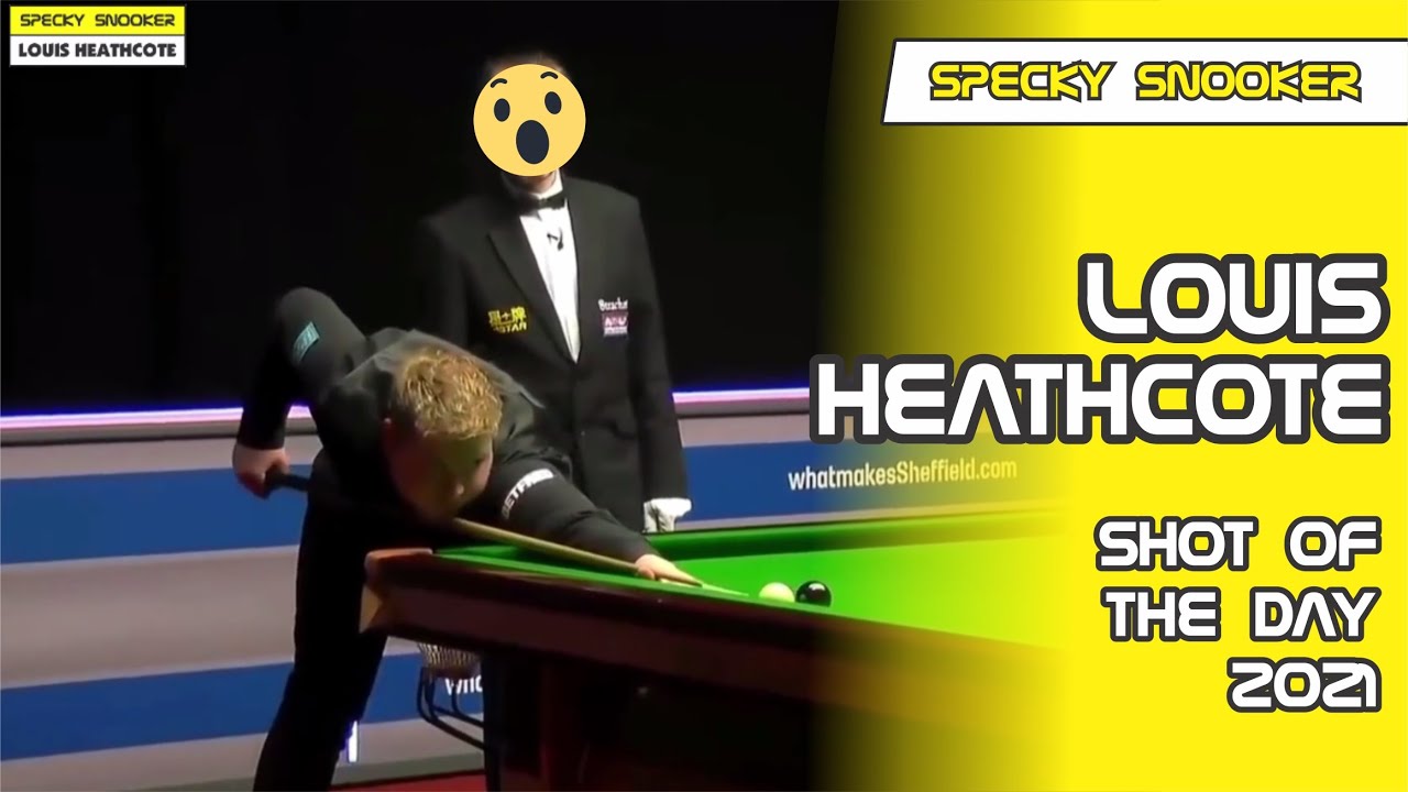 Louis Heathcote one of the fantastic shot ever 2021 | SPECKY SNOOKER 🤩 ...