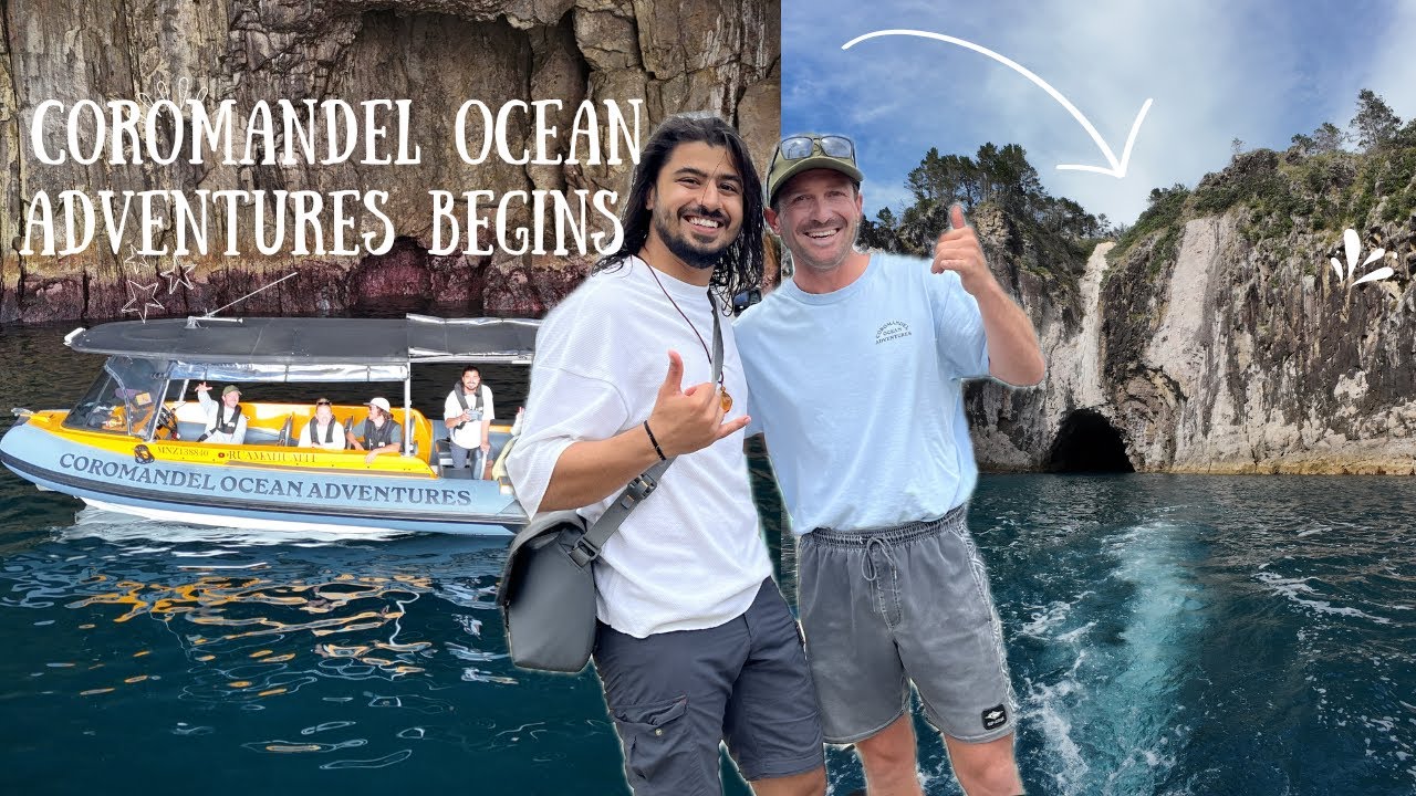 Coromandel Ocean Adventures Begins | Couple Travel Vlogs #newzealand # ...