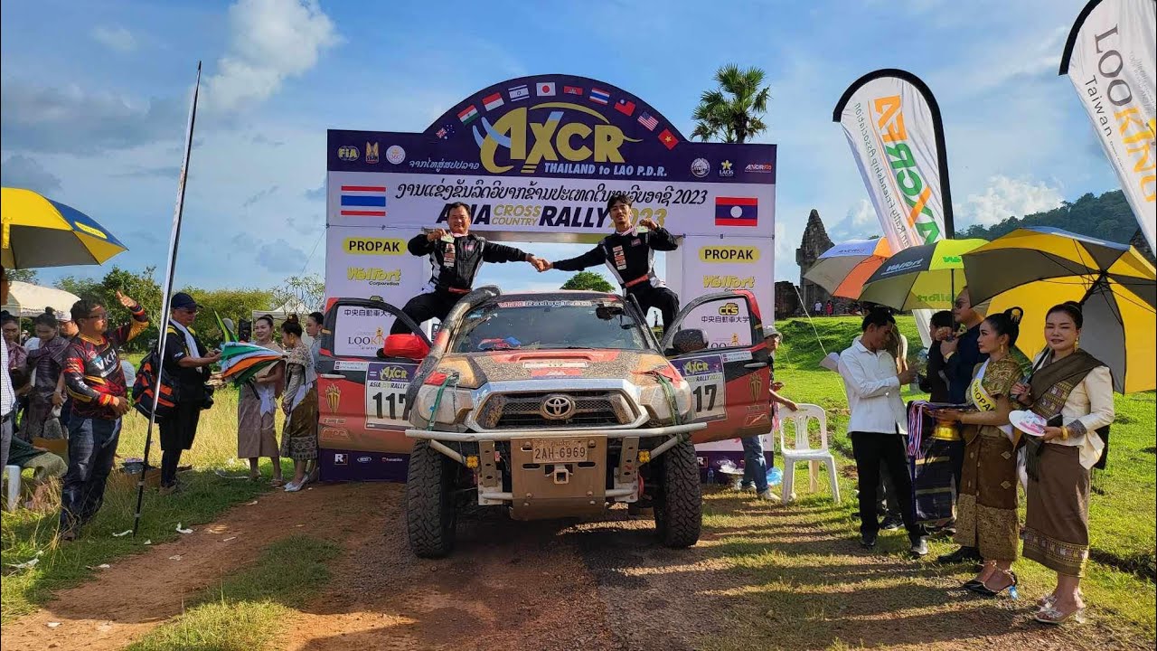 Asia cross country rally 2023 Thailand to Laos team VKH Motorsports 4x4 ...