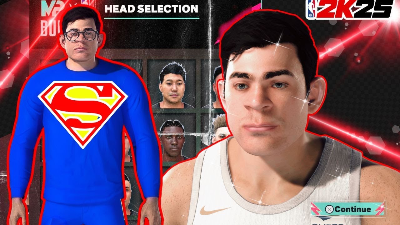 SUPERMAN "CLARK KENT" FACE SCAN CREATION HOW TO MAKE A SUPERMAN PLAYER ...