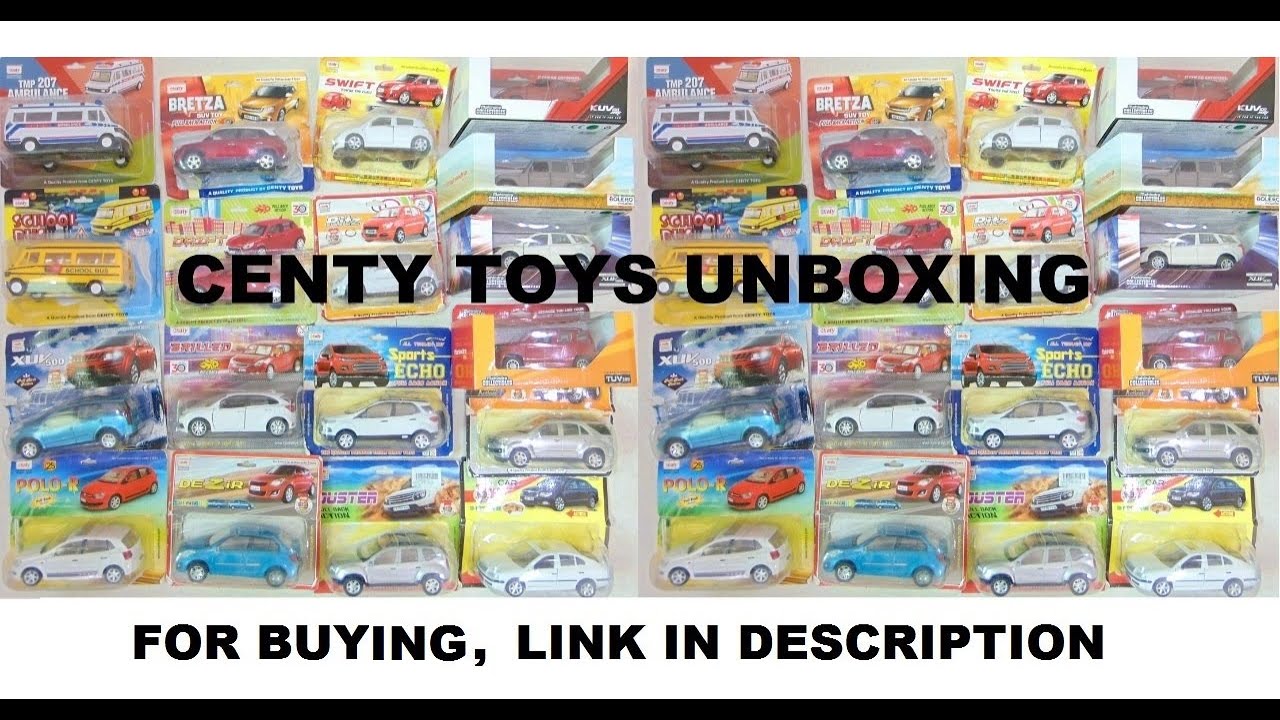 UNBOXING CENTY TOYS & DIECAST SCALE MODEL - YouTube