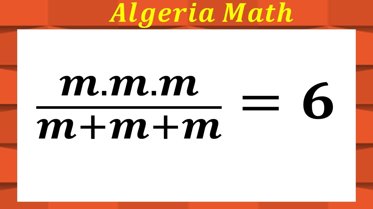 Germany | Math Olympiad Prep | Can You Solve This Math ? - YouTube