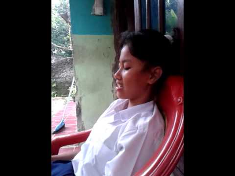 Anak smp nangis ketika nyanyi lagu bunda