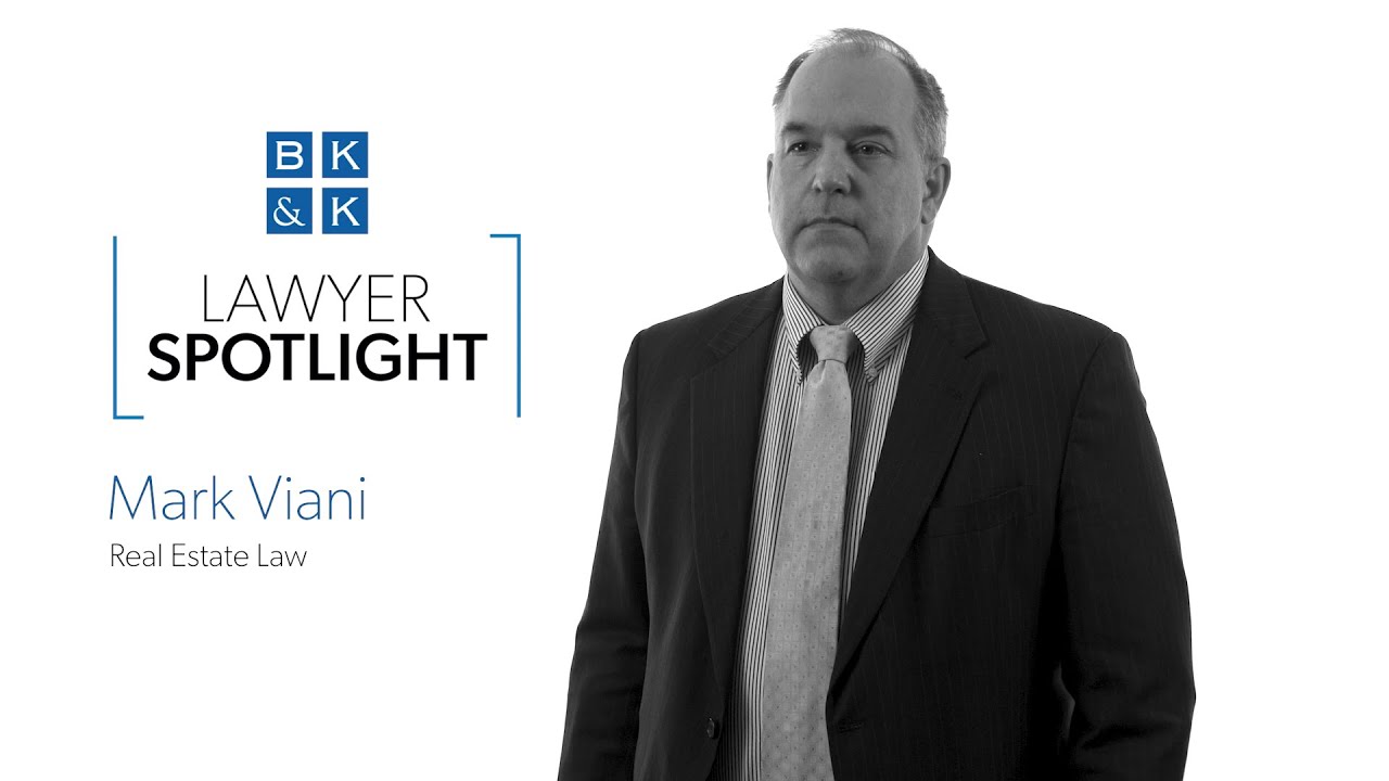 Lawyer Spotlight -- Mark Viani, Real Estate Law - YouTube