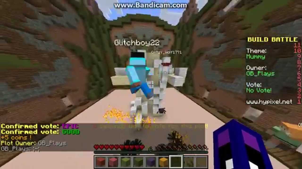 minecraft - solo build battles - part 1 - YouTube