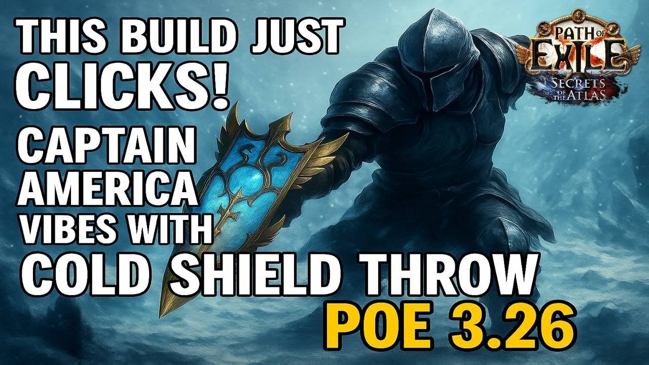 This Build Just Clicks! Captain America Vibes with Cold Shield Throw ...