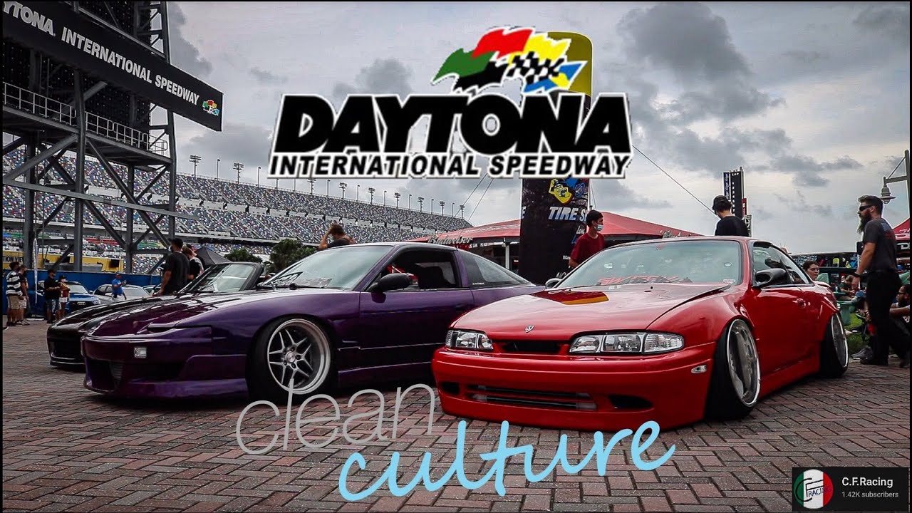 CLEAN CULTURE FL 2020 DAYTONA SPEEDWAY FESTIVAL | CAR SHOW | C.F.RACING ...