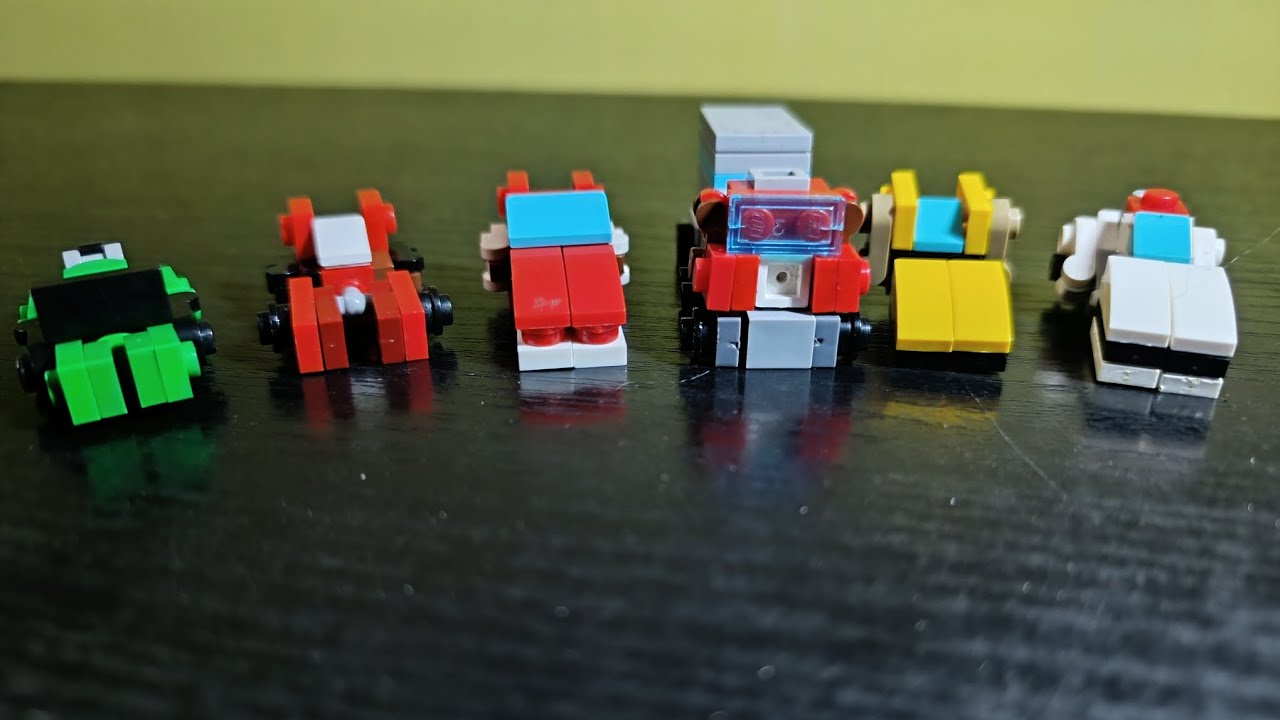 Lego transformers: mini autobots - YouTube