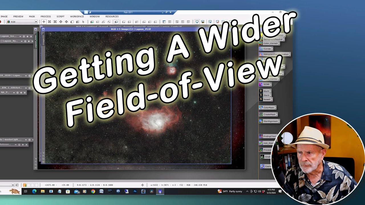 Wider Field of View with the Same Telescope - YouTube