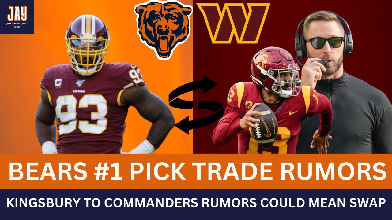 Bears, Commanders TRADE SCENARIOS for Caleb Williams w/Kliff Kingsbury ...