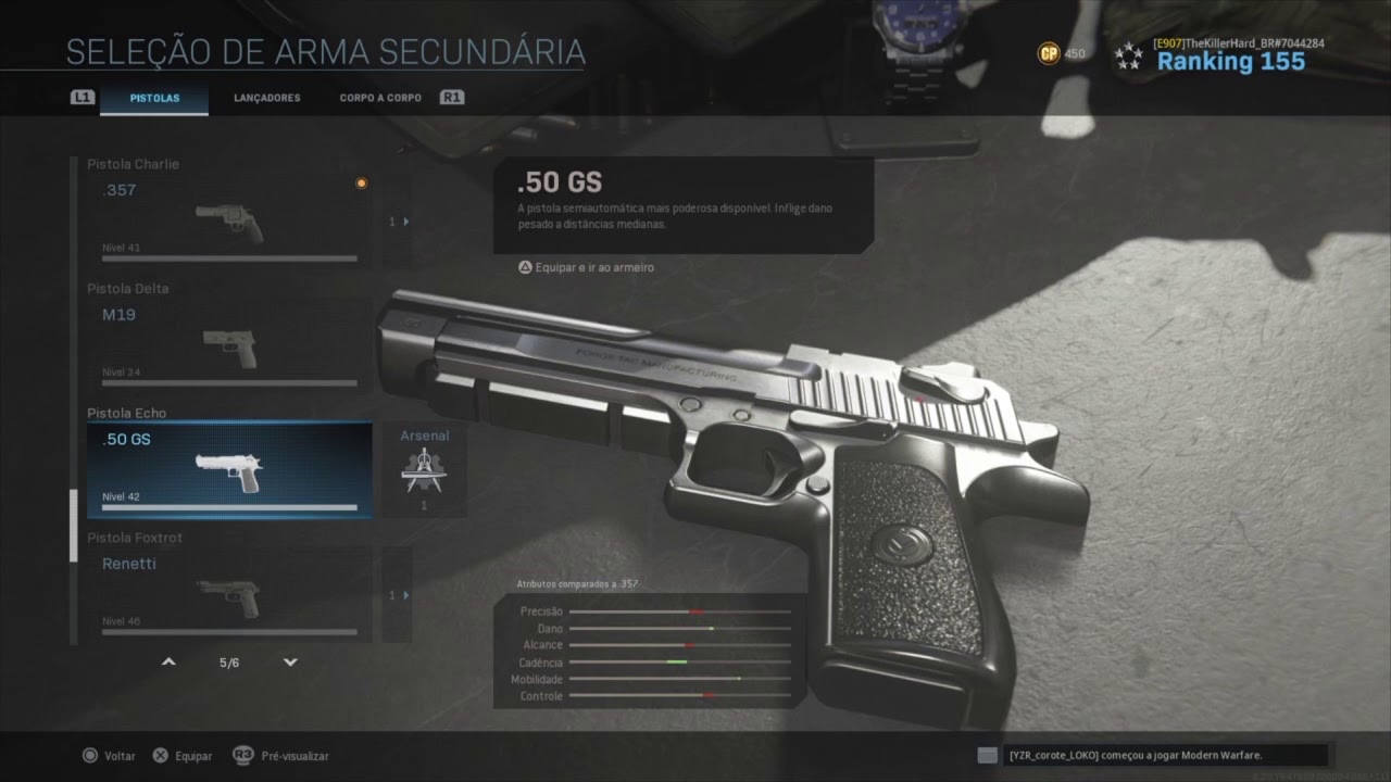 CALL OF DUTY MW/ WARZONE - QUAIS ARMAS SÃO NECESSÁRIA PARA PEGA A ...