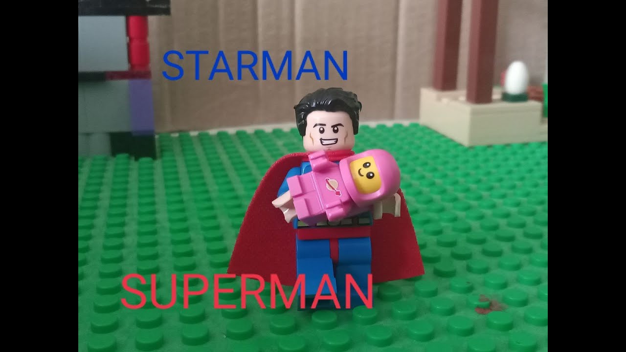 Lego Starman Superman stop motion - YouTube