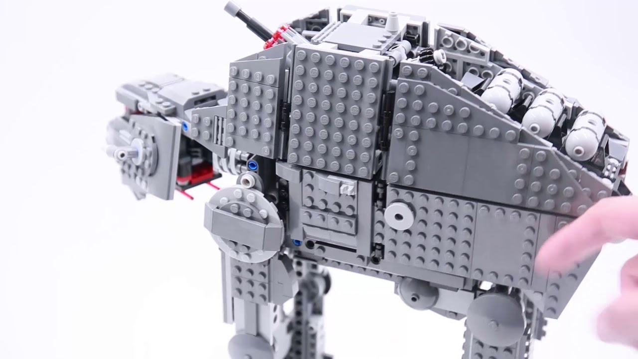 星球大戰樂高系列75189 First Order Heavy Assault Walker 開箱短片 - YouTube