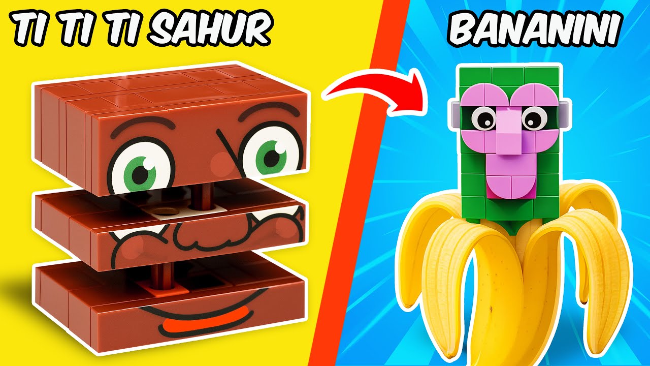 私はトップ10のレゴブレインロットフィジェットトイを作りました | FUNZ Bricks JP - YouTube