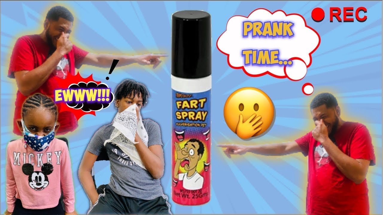 Fart Spray Prank. Watch what happens before the challenge... - YouTube