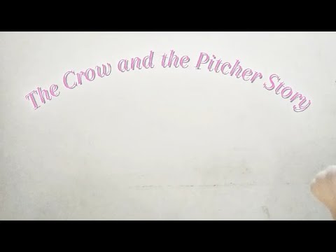 Story Telling - The Crow and The Pitcher Story - YouTube