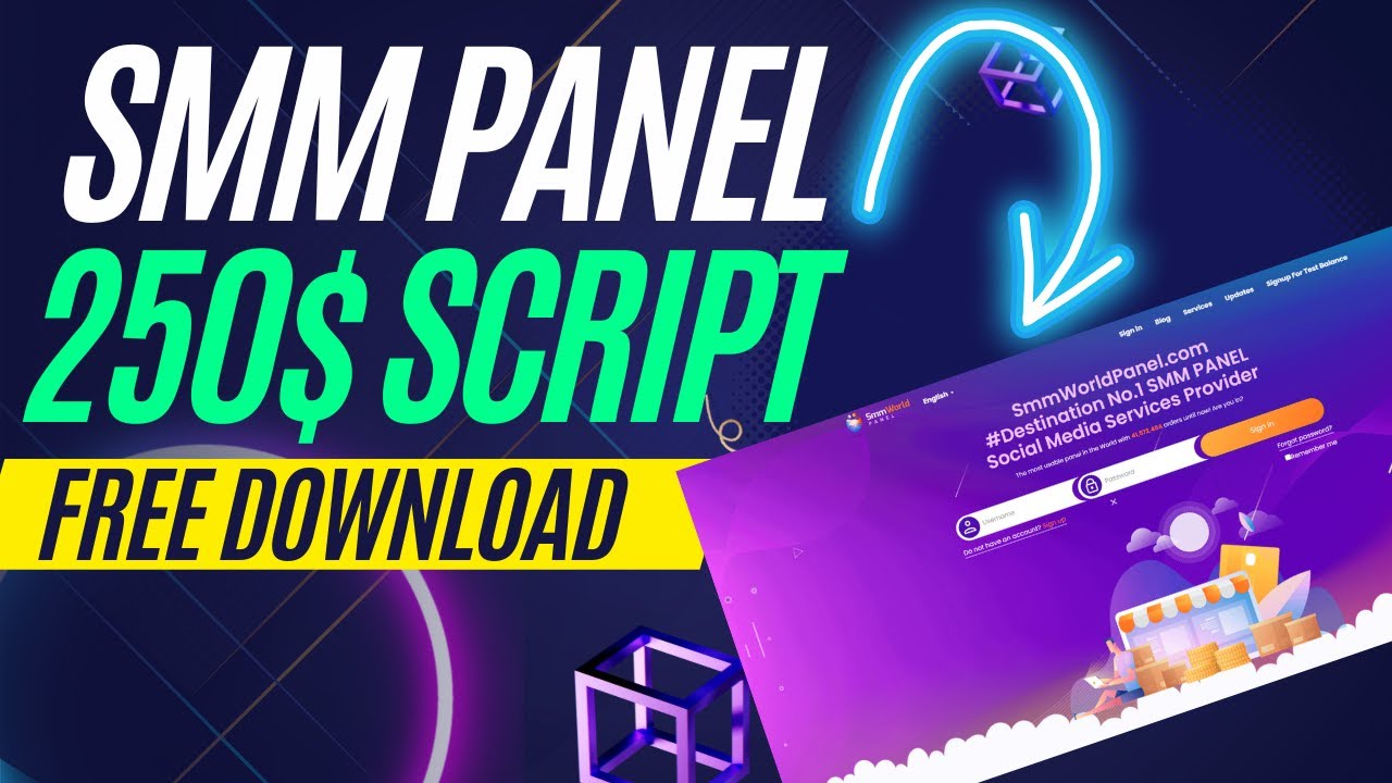 New 250$ SMM Panel Script Free - YouTube