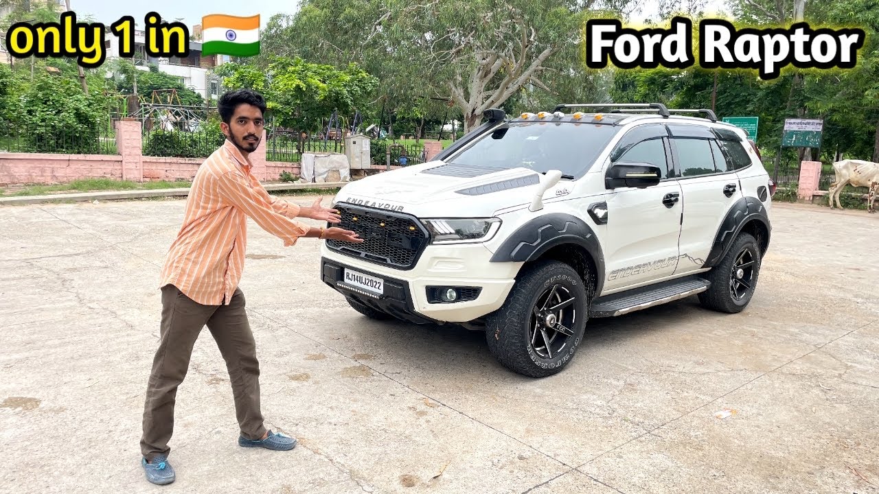 Fully modified 🔥Ford endeavour with raptor kit @rajendragurjar3299 ...