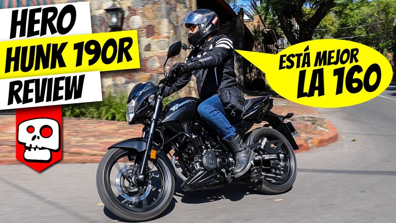 Nueva Hero Hunk 190R | Los 10 puntos a considerar | Reseña con el ...