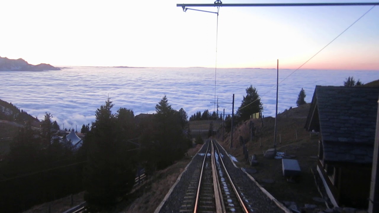 Zahnradbahn Rigi Kulm - Rigi Kaltbad Talfahrt 2020 Teil 1 - Switzerland ...