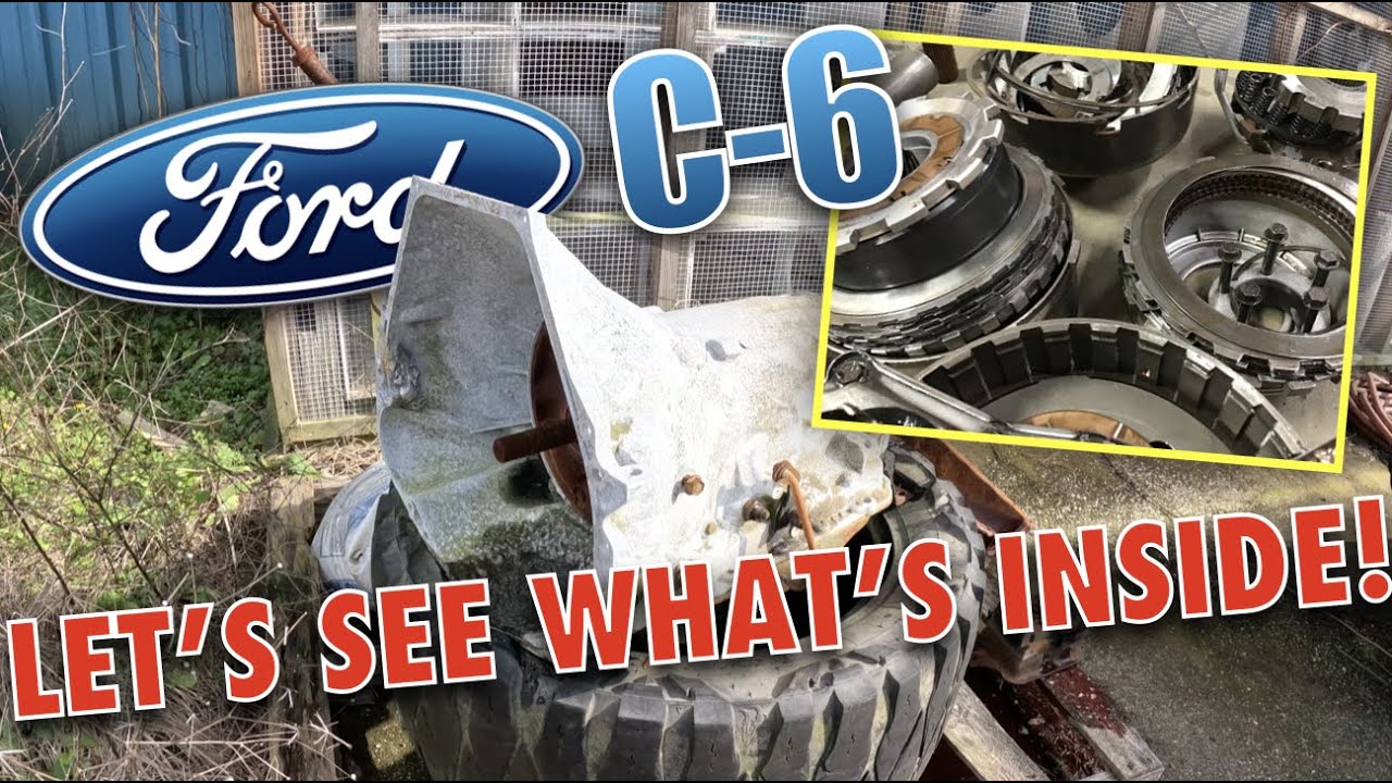 My First Hands-On Look Inside Of An Automatic Transmission! '79 Ford C6 ...
