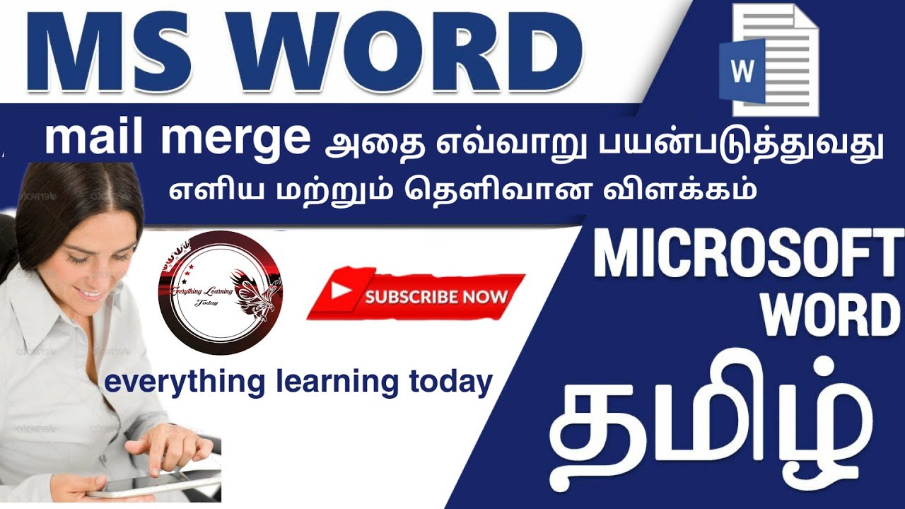 How To Use Mail Merge Interview Call Letter tamil Tutorial how-to-use-mail-merge-interview-call-letter-tamil-tutorial