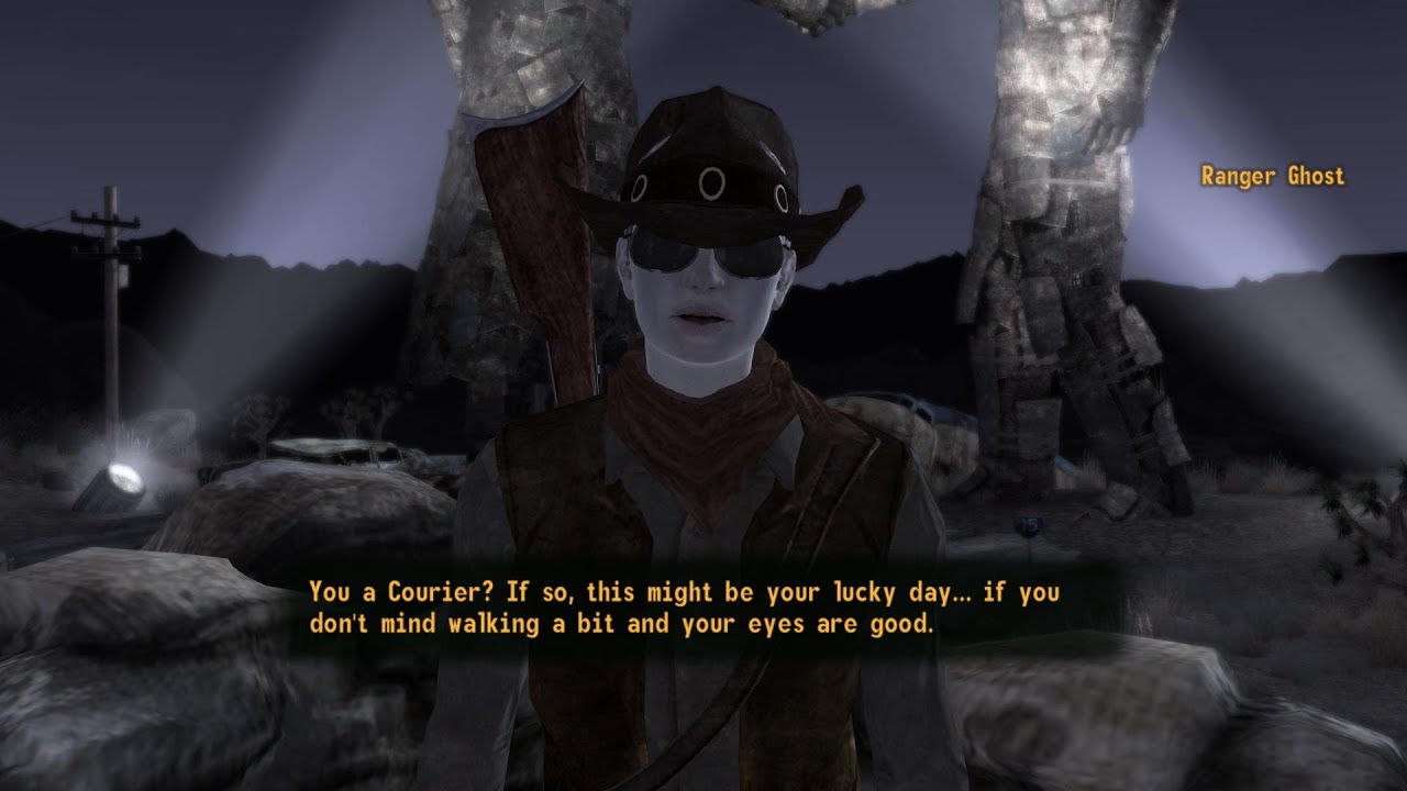 Ranger Ghost - FNV - YouTube