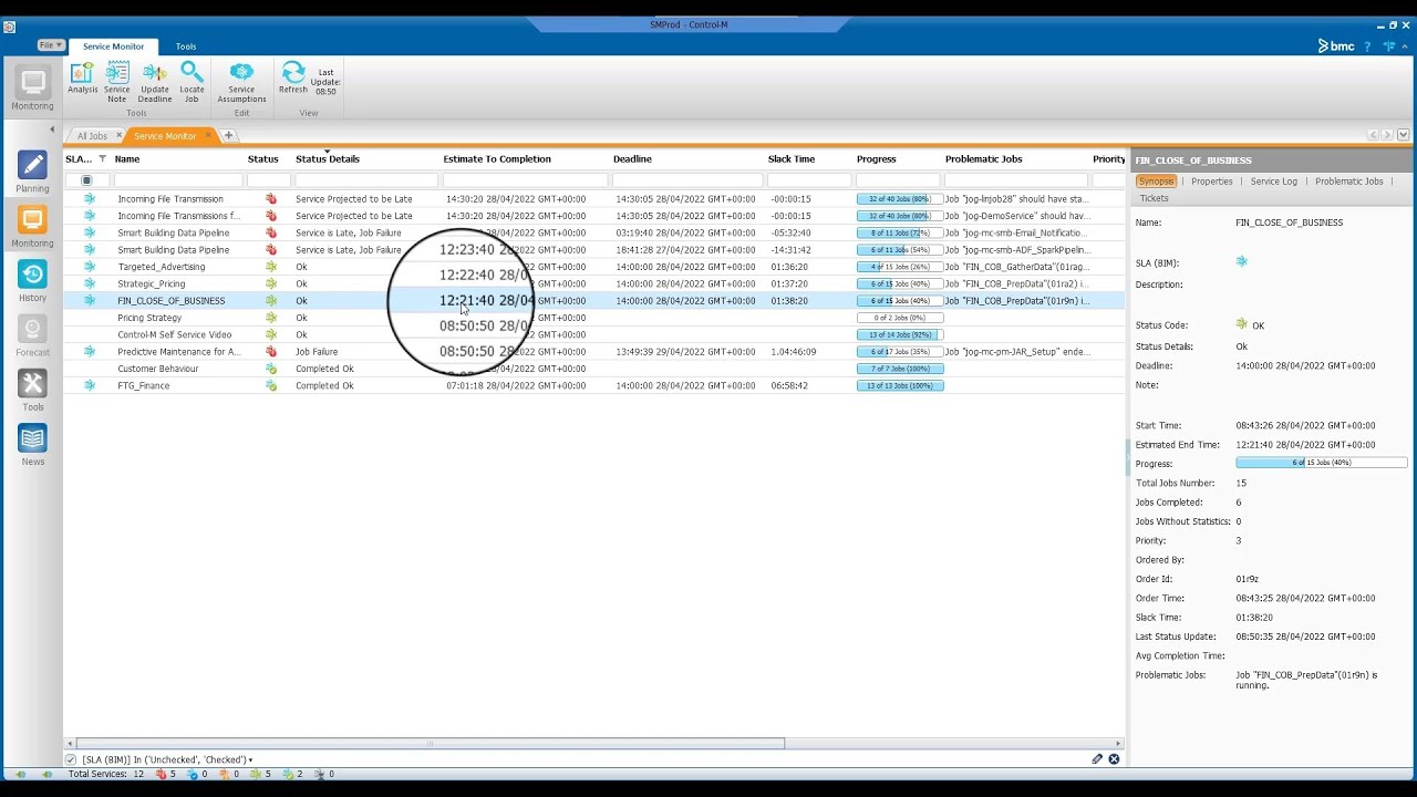 Proactively Plan and Troubleshoot Critical Workflows with Control-M SLA ...