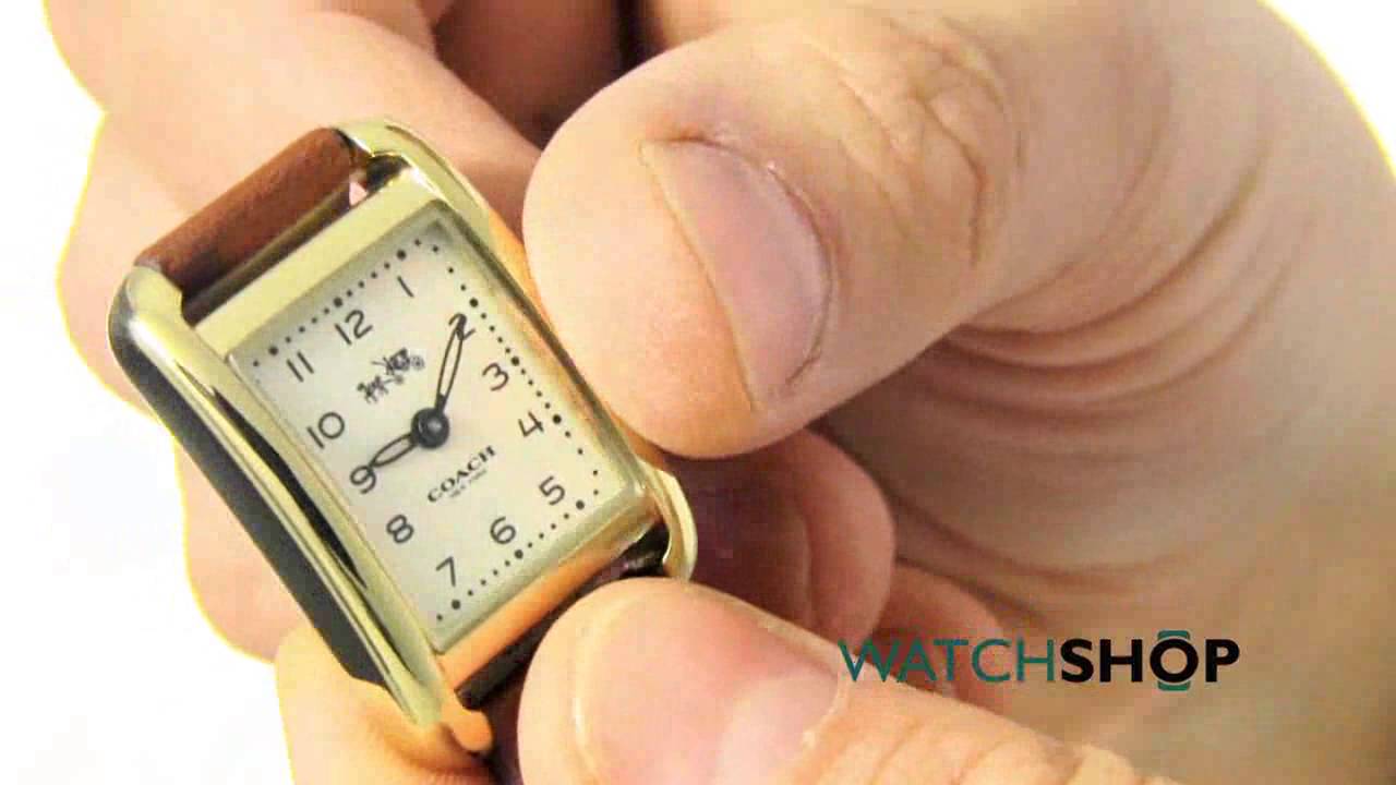 Coach Ladies' Thompson Chronograph Watch (14502297) - YouTube