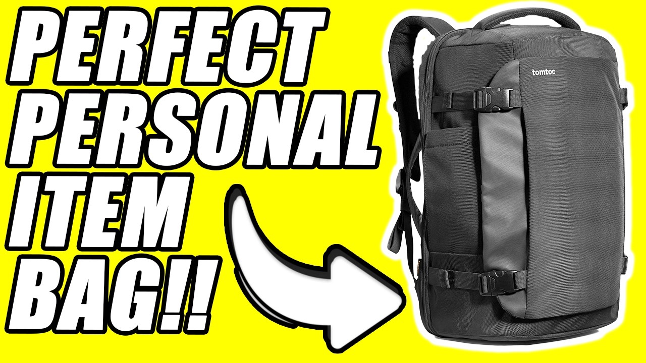 Unboxing the tomtoc Travel Backpack 28L - YouTube