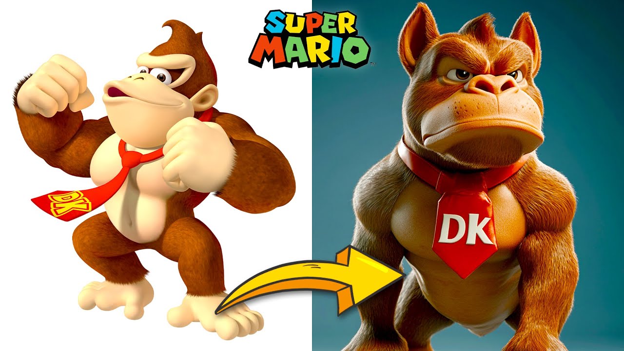 🍄How SUPER MARIO Characters Look As Puppy #2 + 🔊 Guess Mario Characters ...