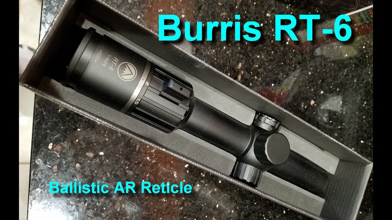 Burris RT-6 - Unboxing - YouTube