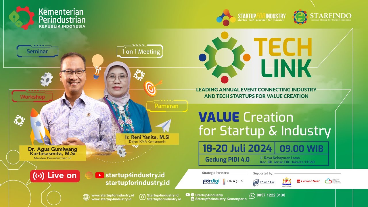 Pembukaan Tech Link Summit 2024 - YouTube