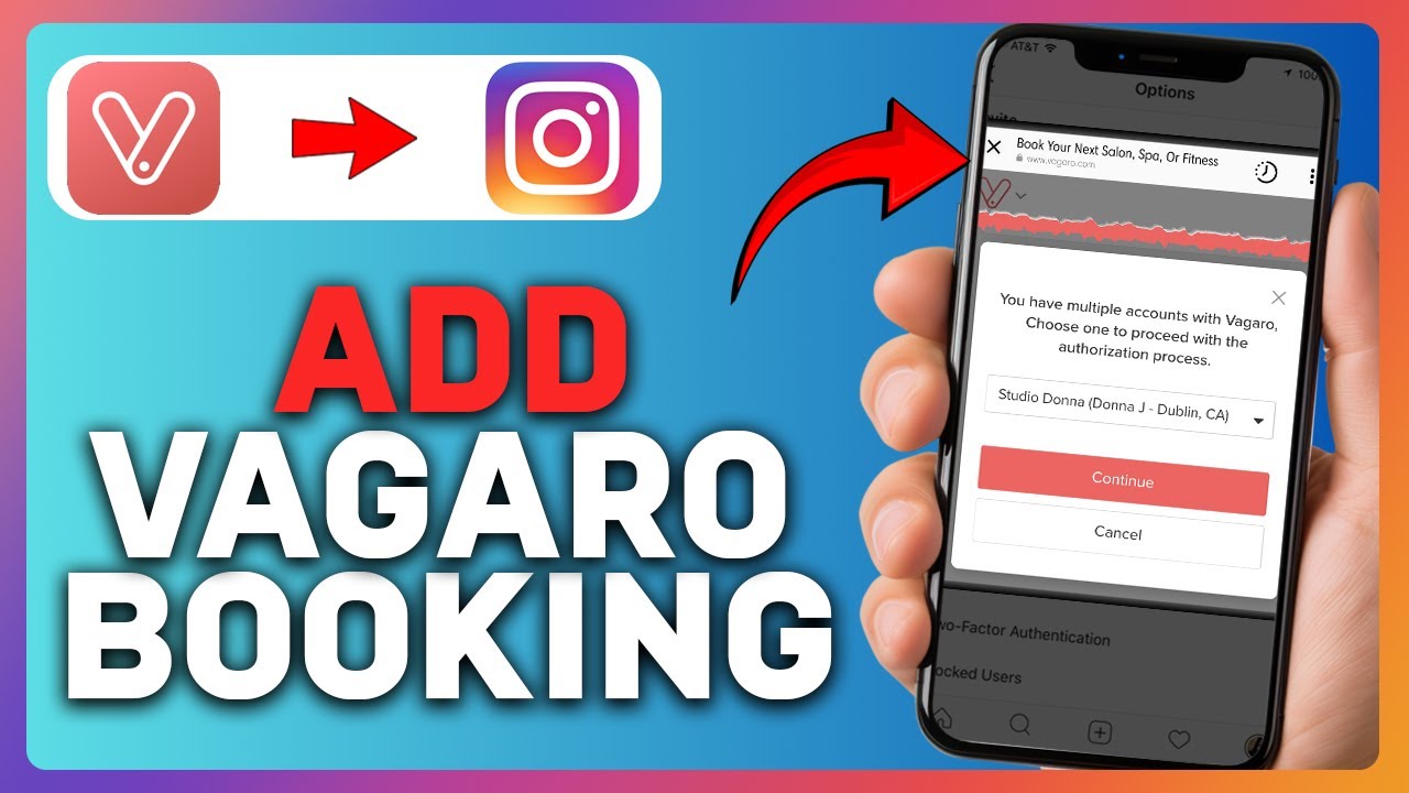HOW TO ADD VAGARO BOOKING TO INSTAGRAM 2025! - YouTube