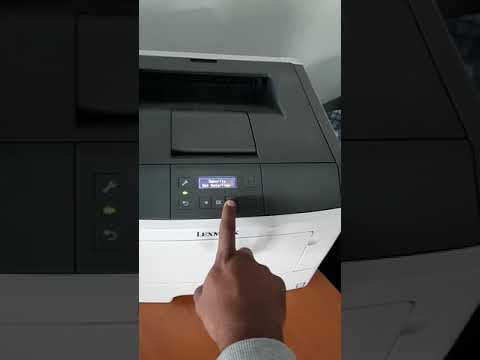 Lexmark MS312dn Printer Functions - YouTube