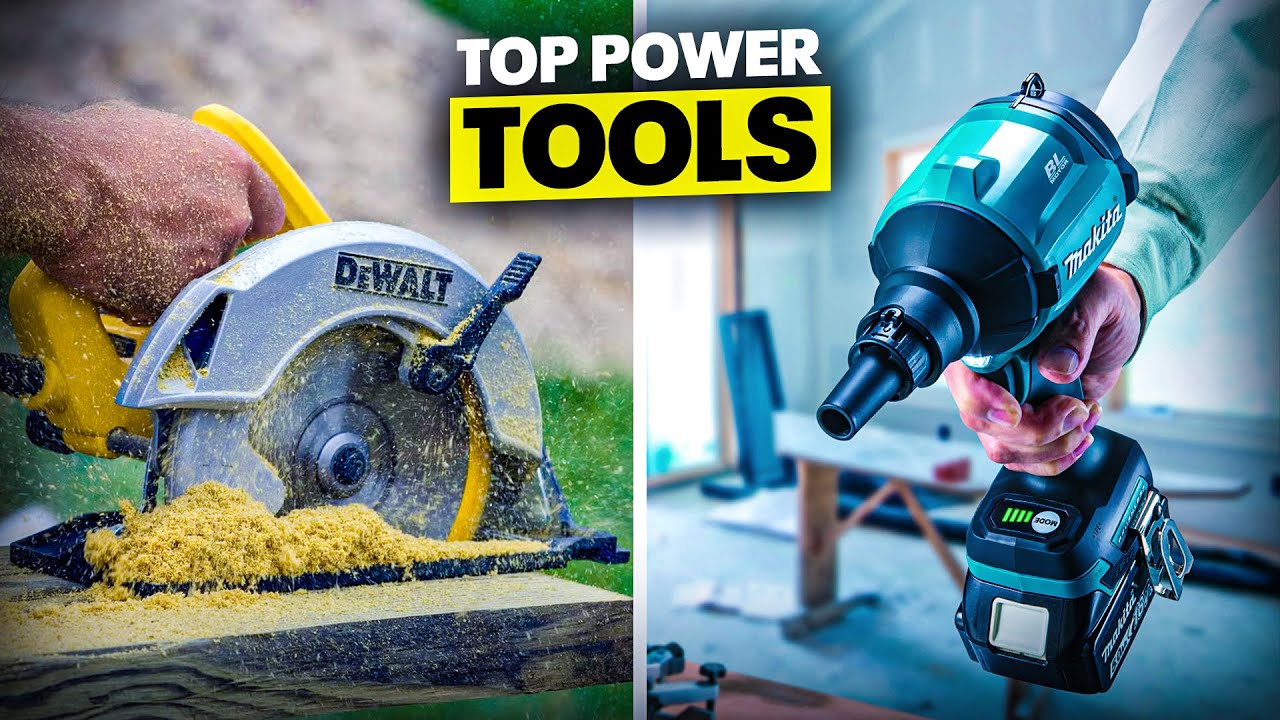 Top 10 Must-Have Power Tools for Every Man 🔧💥 | Essential Tools for ...