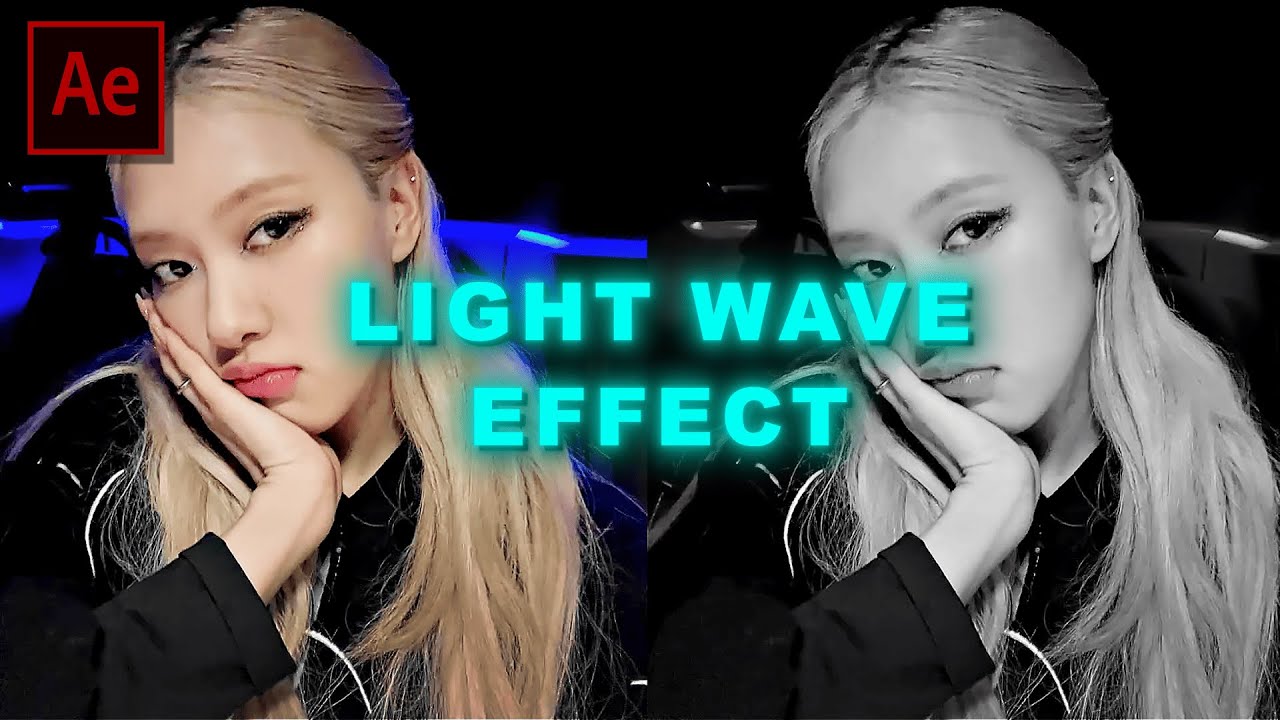 HOW TO : LIGHT WAVE EFFECT | After Effects Tutorial - YouTube