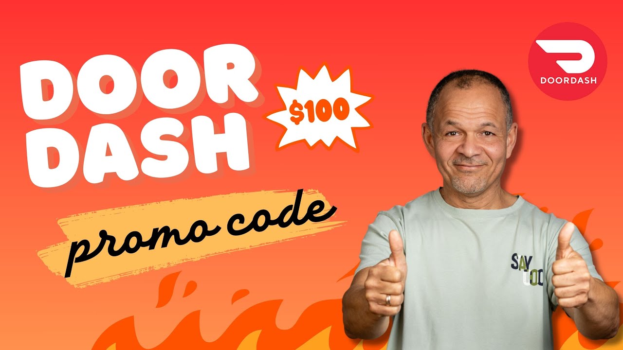Best DoorDash Promo Codes in 2025 Free $100 DoorDash Coupon Codes ...