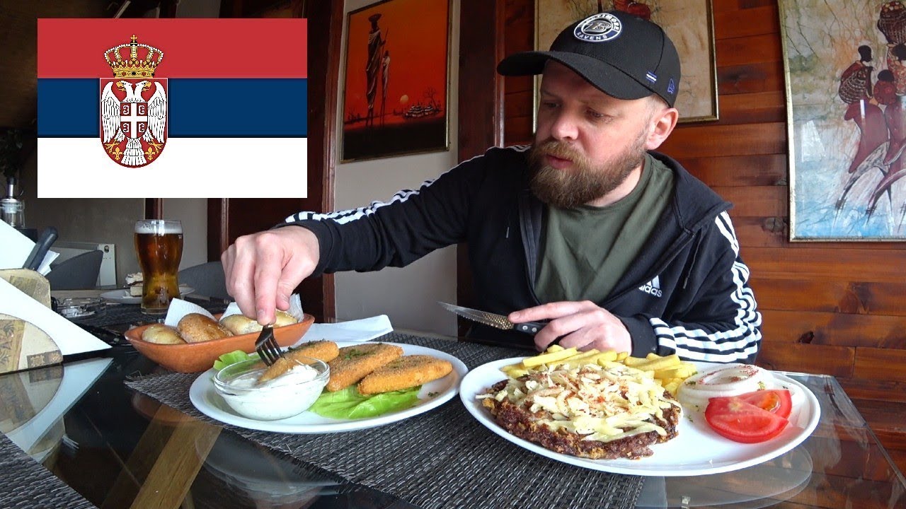 Delicious Serbian Fast Food In Belgrade Serbia! 🇷🇸 - YouTube